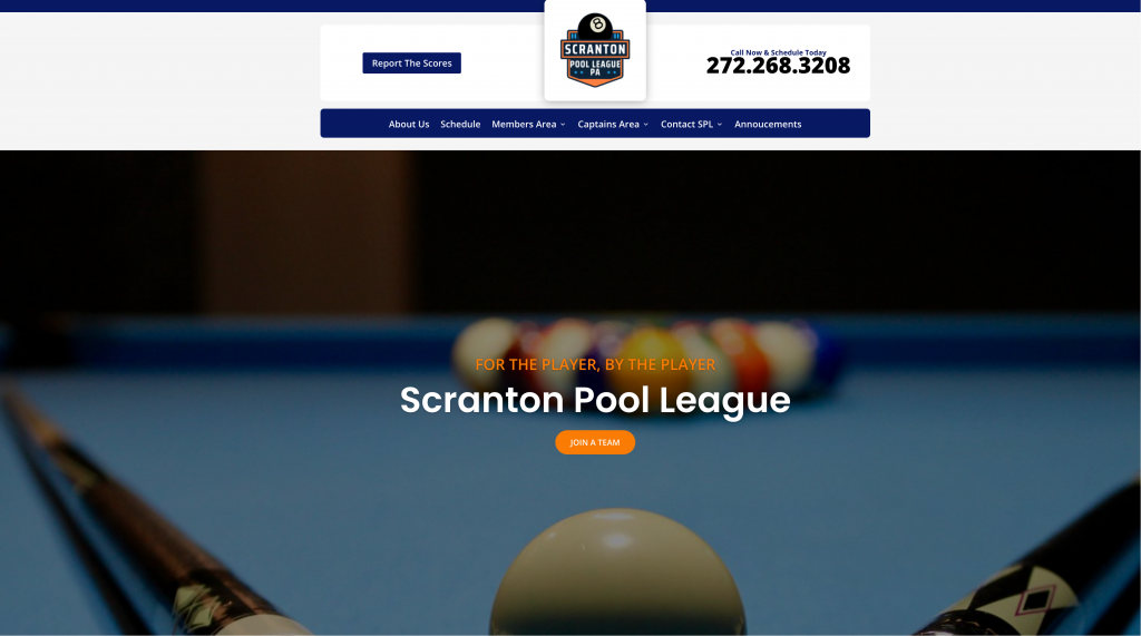 Scrantonpoolleague.net moves to ScrantonPool.org – Scranton Pool League